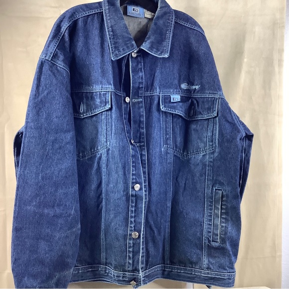 Culture | Jackets & Coats | Culture Denim Jacket Mens Xxl Vtg Blue ...